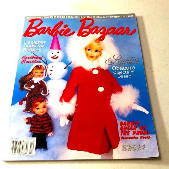 Barbie | Other | Barbie Bazaar Magazine December 20 | Poshmark